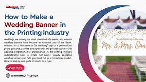 Wedding banner Printing