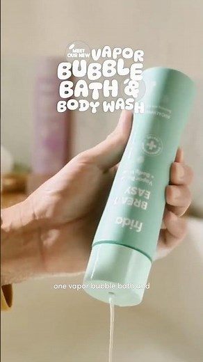 Meet our NEW Vapor Bubble Bath + Body Wash 🫧