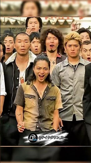 CROWS ZERO FINAL BATTLE‼️GENJI vs RINDAMAN #genji #rindaman #crowszero