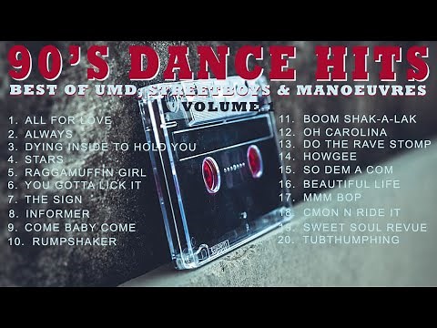 90's DANCE HITS - Best of UMD, Streetboys & Maneouvres Volume 1