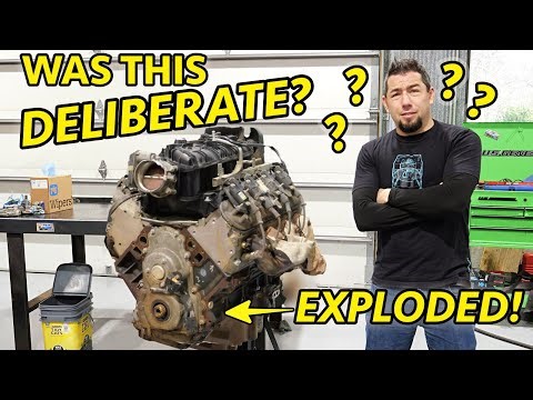 IMPOSSIBLE ENGINE CARNAGE! This Silverado 6.0 Blew Up BIG TIIME After Shoddy Repair Work! But Why?
