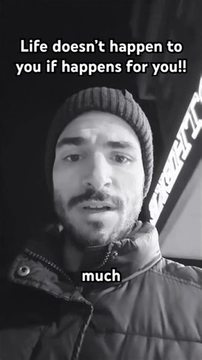 Life doesn’t happen to you it happens for you!!! 😱