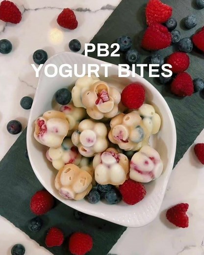 PB2 Peanut Butter Yogurt Bites Recipe