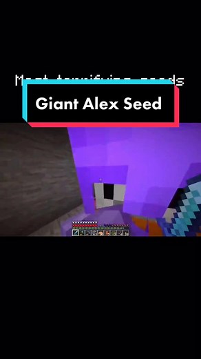 Scary Minecraft Seed: Giant Alex Creepypasta Part 3