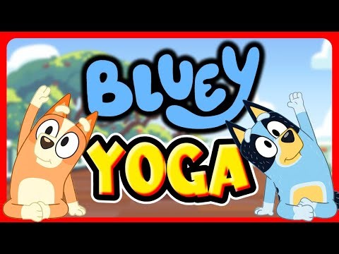 Bluey & Friends Brain Break Yoga 🧠 | Focus & Memory