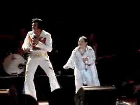 Elvis impersonator Mike Albert