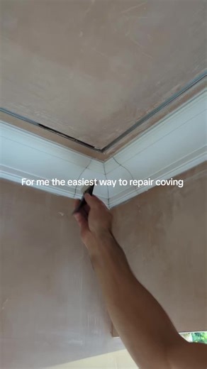 Easiest Way to Repair Coving DIY Tips