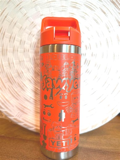 Roblox 18oz Yeti Rambler – Laser Engraved Roblox Cup, Personalized Gamer Tumbler, Custom Kids Gift, Gaming Yeti by Home Mead Designs - Etsy
