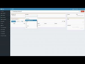 ERP Inventory write-off
