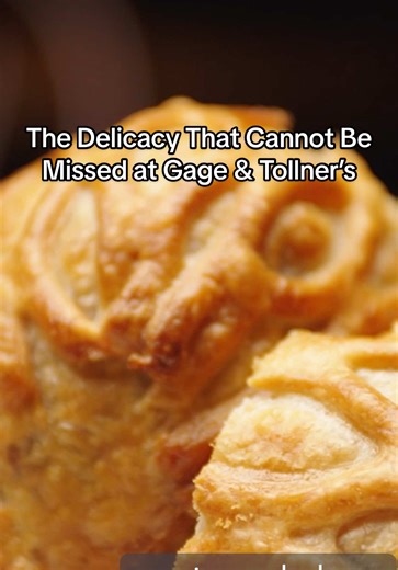 From seasoning and searing prime filet mignon to preparing mushroom duxelles and pâté brisée, Chef de Cuisine TJ Hoy of @Gage & Tollner walks us through the steps behind their famous Beef Wellington. Watch the full video at the link in bio.