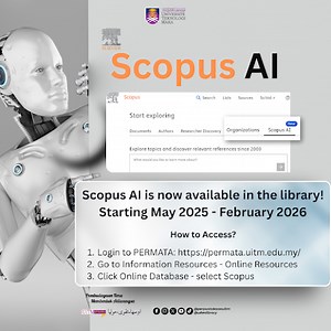 SCOPUS AI is now AVAILABLE at your fingertips via PTAR!