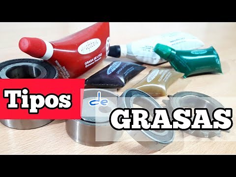 5 Tipos de GRASA para Mecánica
