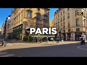 The Secret Side of Paris You Don’t Usually See - Walking Tour - Opéra - 4K 60 fps