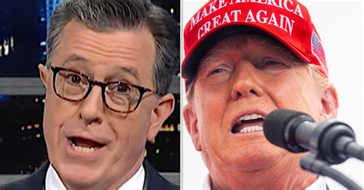 ‘You’re In A Cult!’: Colbert Urges Trump Fans To Get Out And ‘Take Off The Stupid Hat’