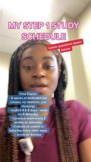 8 Week Step 1 Study Schedule | USMLE Study Tips