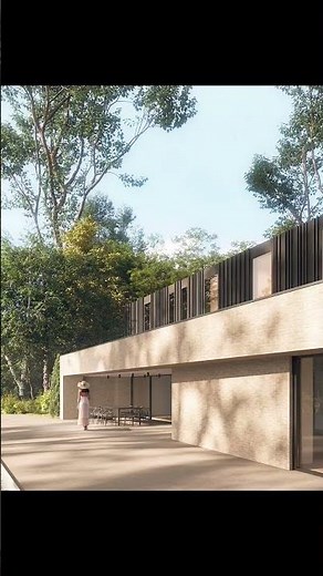 Exterior visualization 3ds Max & Corona Renderer