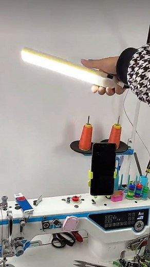 Illuminate your workspace with ease! 💡✨ This Thread Rack LED Light is a game-changer for tailors and crafters: ✅ Provides bright, clear lighting for detailed sewing and crafting projects. ✅ Energy-efficient and long-lasting. ✅ Perfect for industrial sewing machines or any workstation. ✅ Helps reduce eye strain during those late-night sewing sessions! Upgrade your sewing space and enjoy precision like never before. Light up your creativity today! #threadracklight #sewingtools #workspaceessential