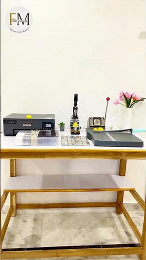 Magnet Making Machine 50*50mm square button machine #fridgemagnets #machine #tools #memories #diy