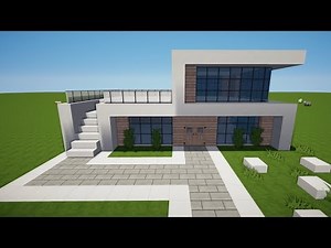 MINECRAFT MODERNES HAUS bauen TUTORIAL [HAUS 121]