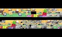 Mix of 8 videos from youtube : Bfb clock sprta remix comparsion