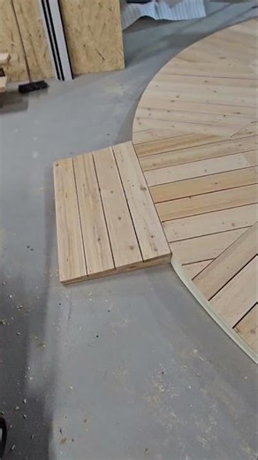 Quick Install Modular Terrace from Larch #modularterrace #modulardesign #deck #larch #construction