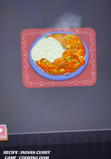 Delicious Indian Curry Recipe in Cooking Simulator