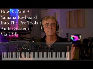 Using a Yamaha YC88 with Pro Tools Audio System (Mac) Via USB. Works with CP, MODX and Montage.