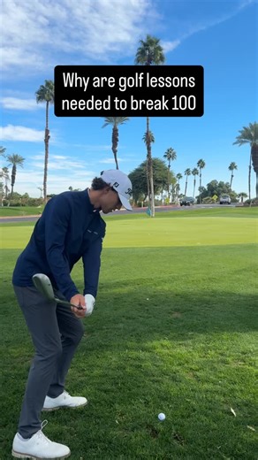 1.2K views | Golf lessons matter because most players trying to break...