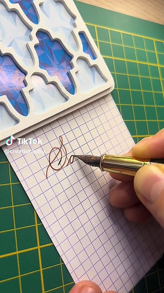 The magic of calligraphy 😍 #creatorsearchinsights #calligraphy #art #handwriting #arttutorial