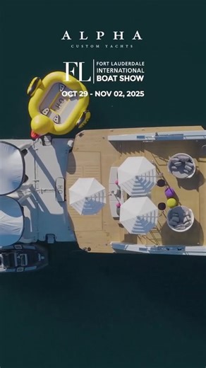 Your vision deserves more than a yacht, it deserves a masterpiece. Join us at the Fort Lauderdale International Boat Show for a private introduction to the essence of Alpha. | Alpha Custom Yachts