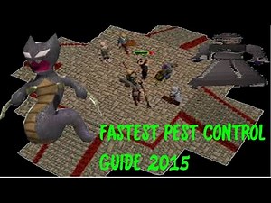 Old School Fastest Pest Control Guide (Void knight armour)