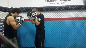 VIDEO#003: ONE-STEP SPARRING: Masterchen vs Nauman Round-1. KICKBOXING | TDS FIGHT CLUB: