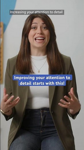 The Key to Increasing Your Attention to Details | #Indeed #Shorts