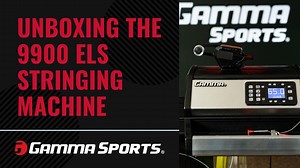 A much-requested unboxing: the GAMMA 9900 ELS! Check out the video of this professional, top-of-the-line, free-standing electronic machine. | GAMMA Tennis