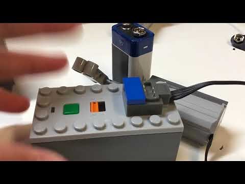 9v battery to LEGO Power functions