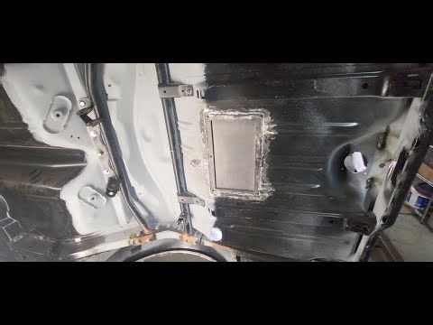 1968 Camaro Project #75 EFI Fuel Tank Access Panel Fab and Install