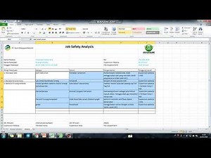 TUTORIAL CARA MENGISI JSA (JOB SAFETY ANALISIS) PT.BRM