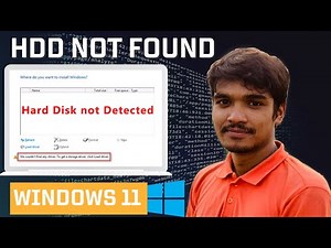Hp 11th Generation SSD/HDD Not found Problem Solved Windows 11 Setup Intel Rapid Storage Driver