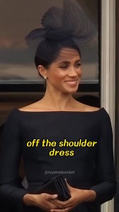 Meghan tried to outdo Kate in a black off-the-shoulder dress!! #meghanmarkle #kate #royalfamily | About Royal Family