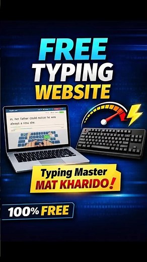 Free Typing Practice Website Better Than Typing Master #typingpractice #computertricks #viralvideo