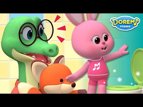 The Poo Poo Song│45 Min│Potty Song│Good Habits Song│Doremi Friends - Nursery Rhymes & Kids Song