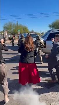 Targeted Again for Standing Her Ground