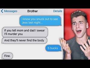Funniest Sister Brother Text Fails!
