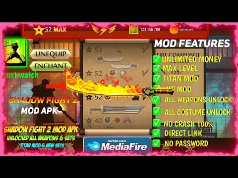 Shadow Fight 2 Mod Apk 2.34.6 Latest Version 2025 - Unlimited Money, Max Level 52 Vip Mod Hack apk