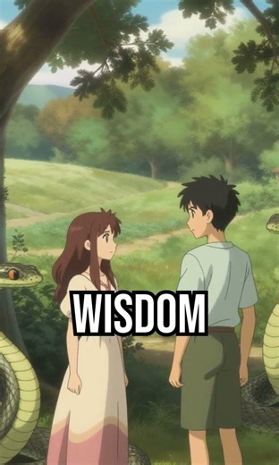 Discover timeless wisdom in Eden's choice. #AdamAndEve#GardenOfEden#BibleStory#ChristianShorts