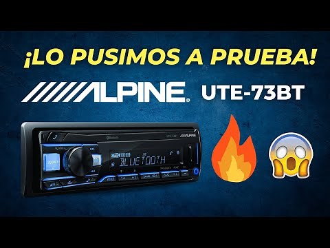 We put this car stereo to the test! 🤩🔥 | Alpine UTE-73BT