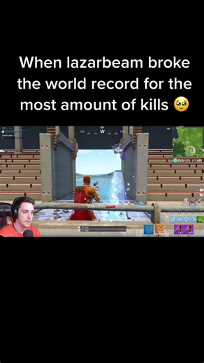 Lazarbeam Breaks World Record with 1000 Kills