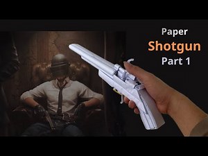 HOW TO MAKE PAPER SHOTGUN AMMO – DOUBLE BARREL STYLE DIY PAPER SHOTGUN ( PART 1)