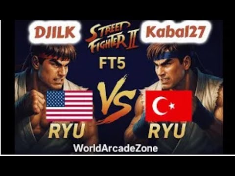 Street Fighter II': Champion Edition - Kabal27 vs DJILK-SF2TV - FT5 - 1080P/60FPS - 28.10.2025