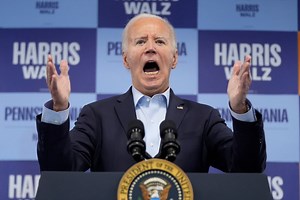 Biden calls Trump supporters 'garbage' during Harris campaign event as VP promises unity at Ellipse rally